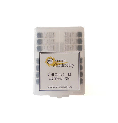 Cell Salt Kit - Travel (Cell Salts 1-12) – I & E Organics Apothecary